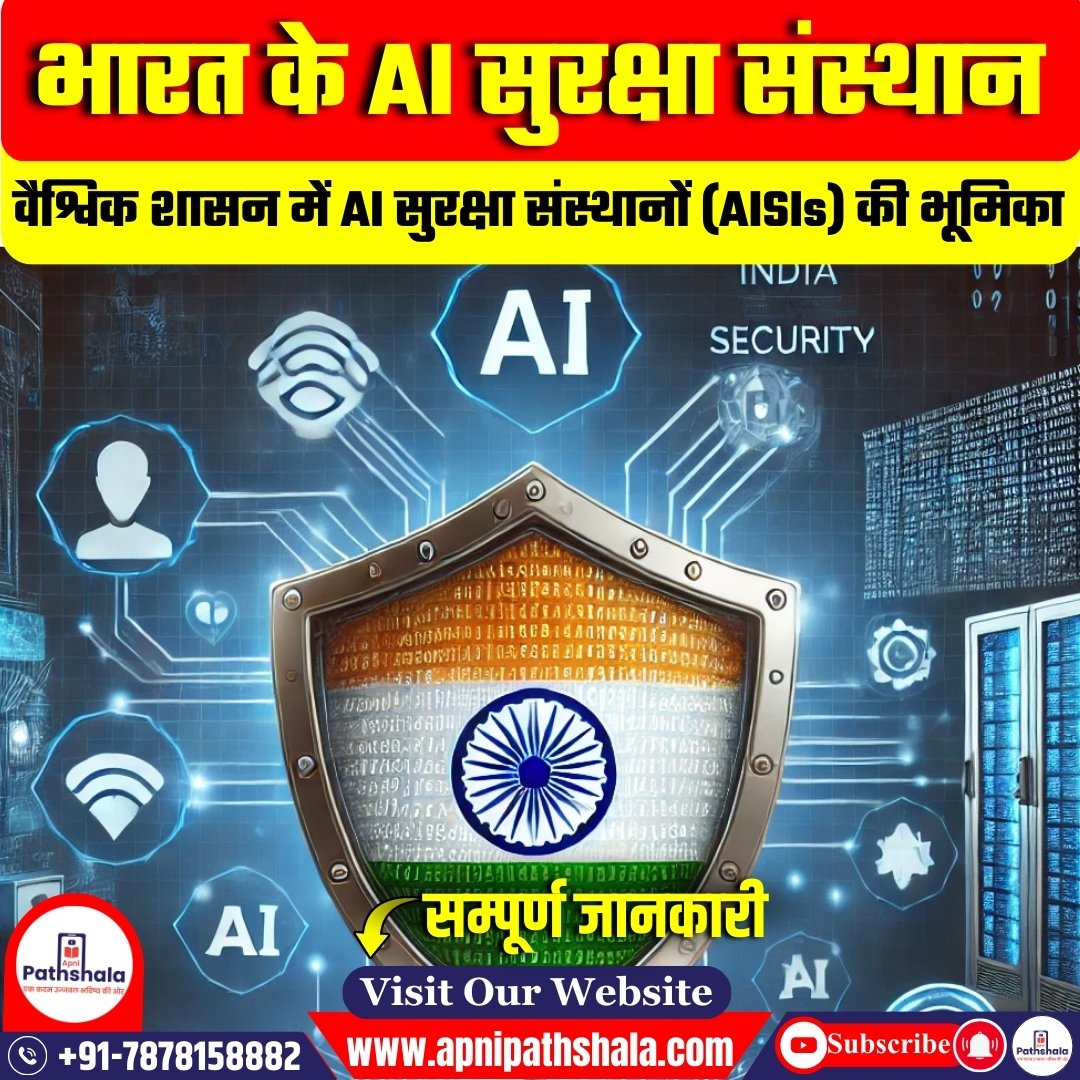 भारत के AI सुरक्षा संस्थान - Apni Pathshala